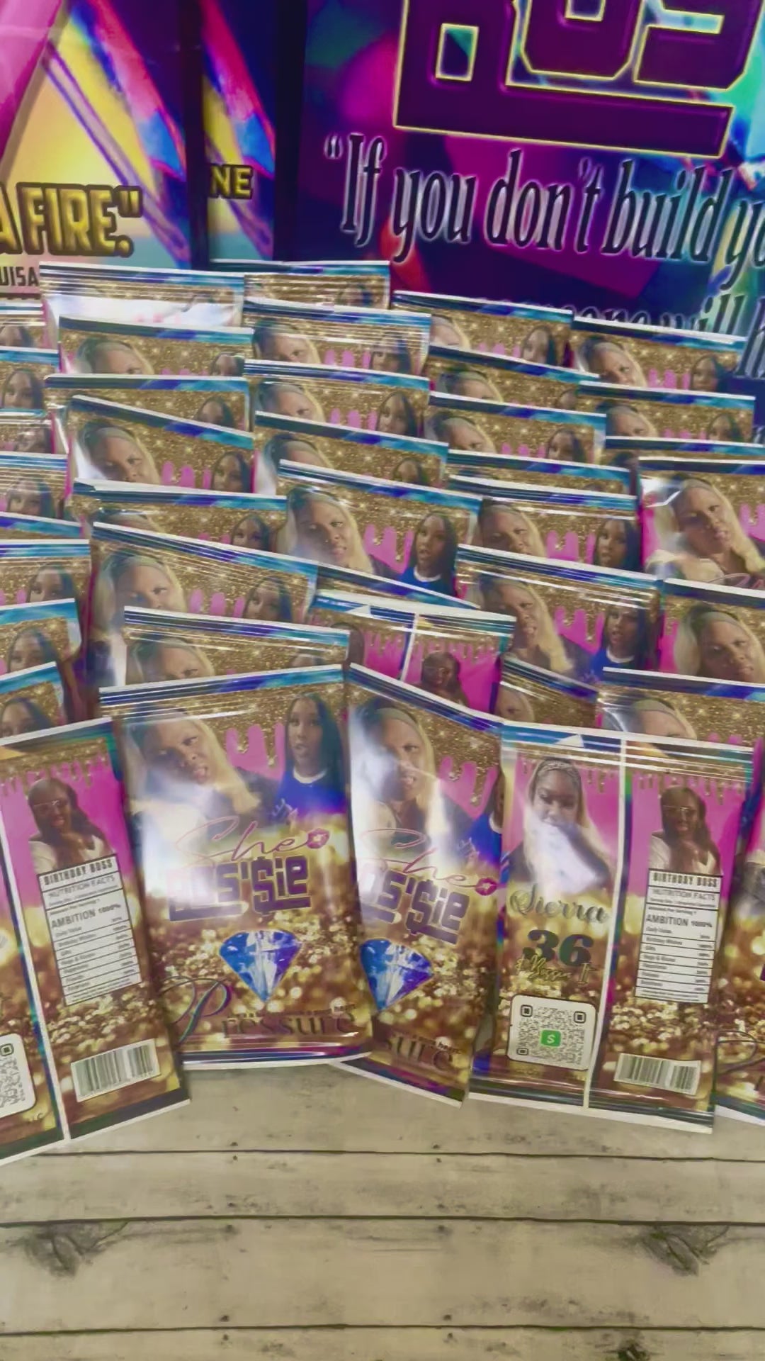 Custom Chip Bags (Dozen) – Mindz'Creative 2U LLC